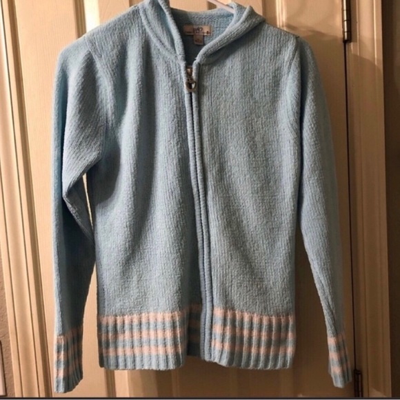 SO | Shirts & Tops | So Girls Cardigan Sweater Light Blue Long Sleeve ...